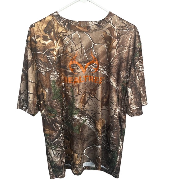 Realtree | Shirts | Realtree Camo Shirt Mens Extra Large Brown Hunting ...